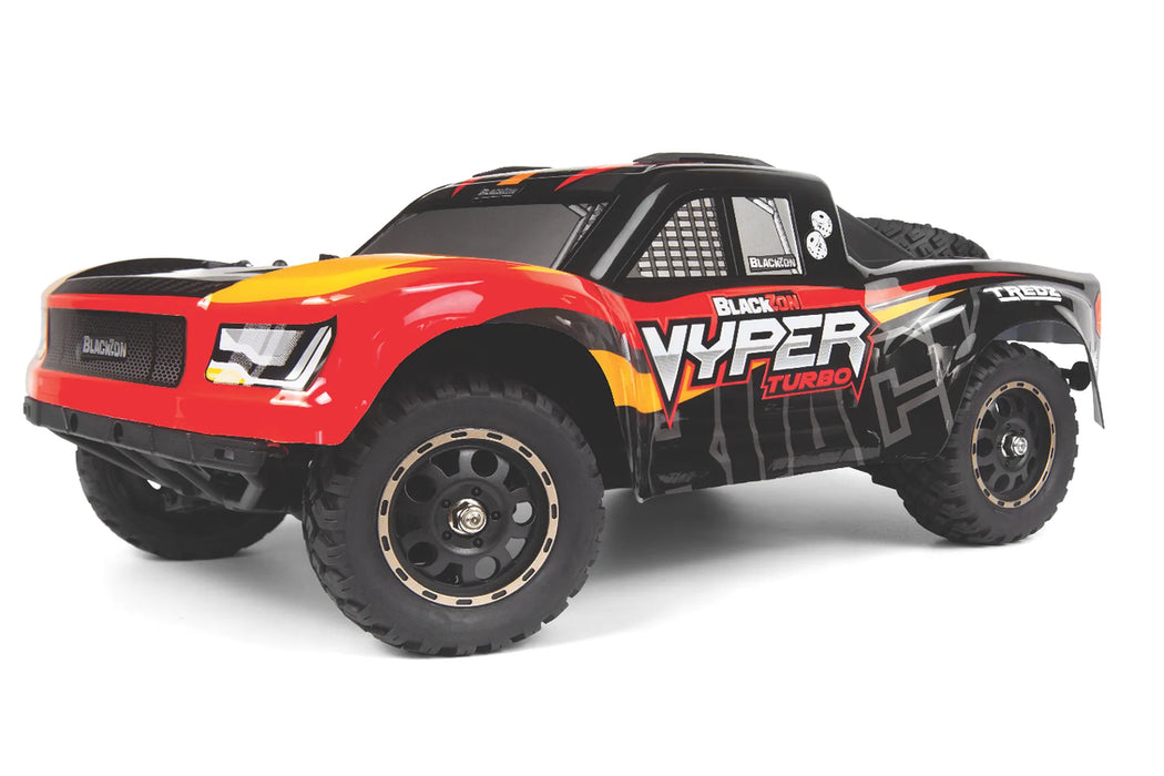 BlackZon Vyper SC Turbo RC Short Course Truck Electric Brushless 4WD 1 ...