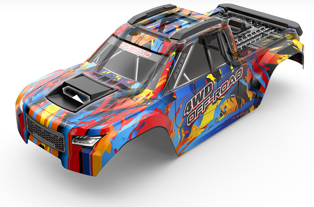 MJX 1/20 Hyper Go RTR 4WD Off-Road Brushless 2S RC Mini Monster Truck ...