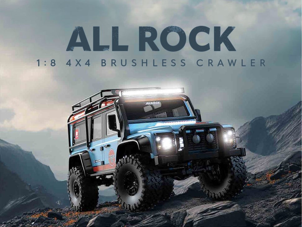 MJX All Rock H8H 4WD Brushless RC Crawler Defender — technohobbies.com.au