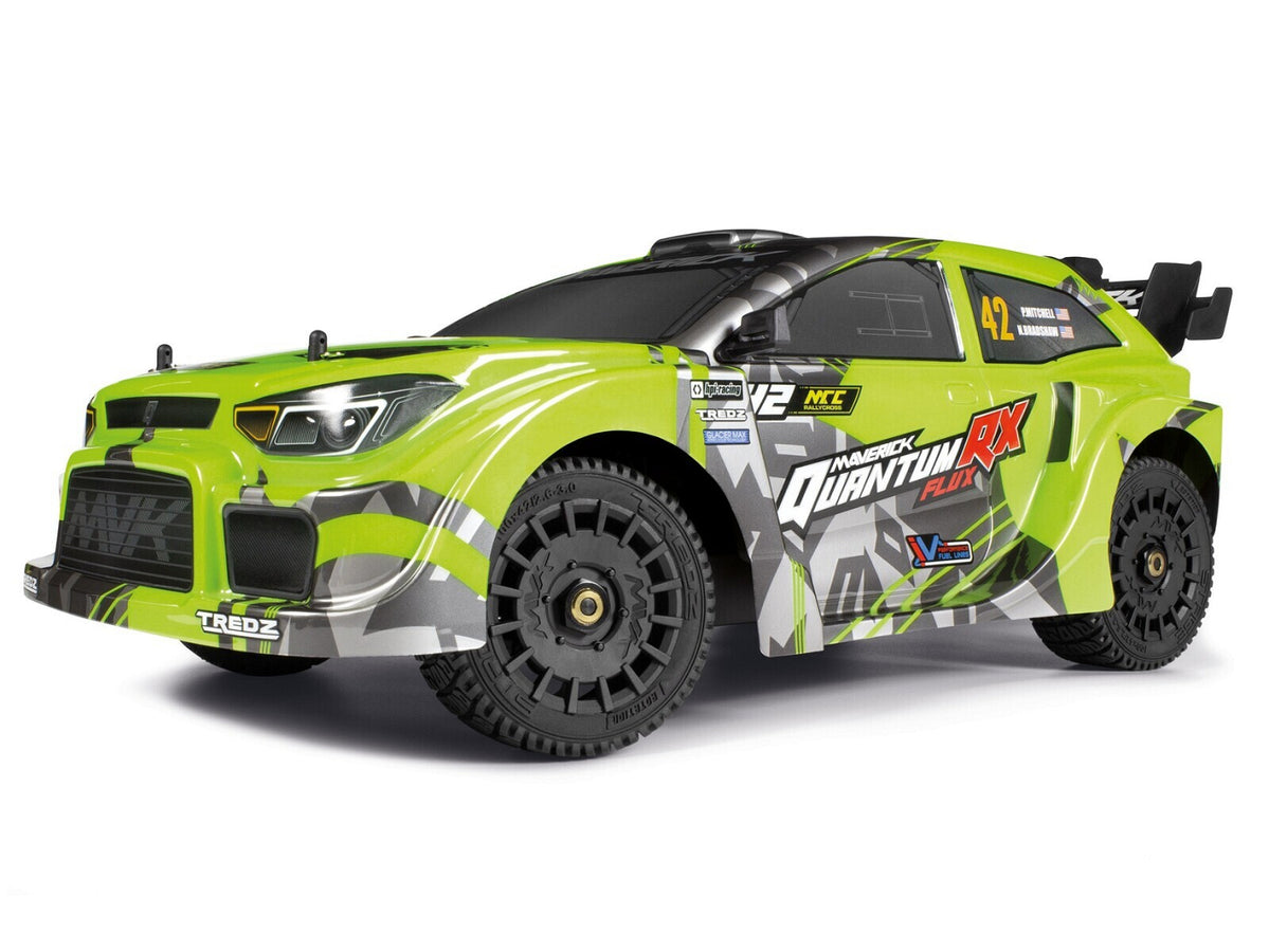 QUANTUMRX FLUX 4S 1/8 4WD RC ELECTRIC RALLY CAR — technohobbies.com.au
