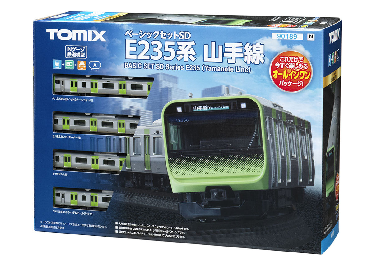 Tomix N Starter Set SD E235 Series Yamanote Line - 90189 ...