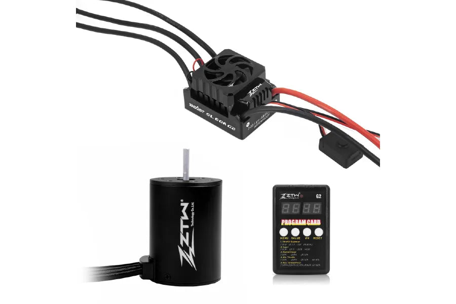 ZTW Beast G2 SL 60A ESC & 3650 3450Kv Brushless Motor Combo - 1106021 ...