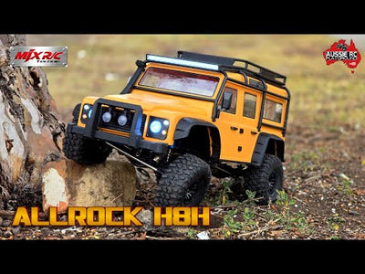 MJX All Rock H8H Defender 4WD Brushless 1/8 Scale Large RC Crawler — technohobbies.com.au