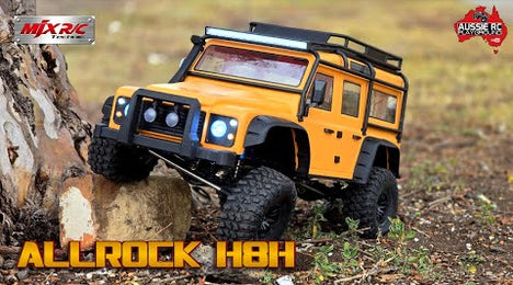 MJX All Rock H8H Defender 4WD Brushless 1/8 Scale Large RC Crawler ...