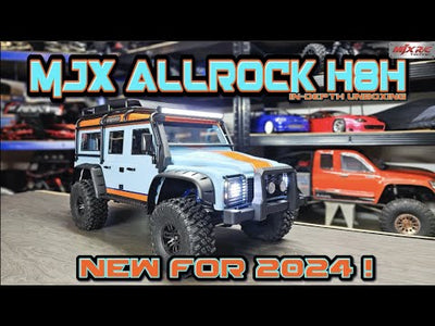 MJX All Rock H8H Defender 4WD Brushless 1/8 Scale Large RC Crawler — technohobbies.com.au