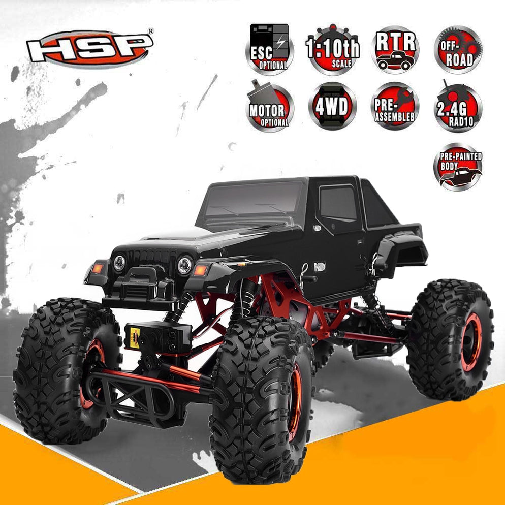 HSP Pangoline 1/10 4WD 4 Wheel Steering (4WS) RTR Rock Crawler — technohobbies.com.au