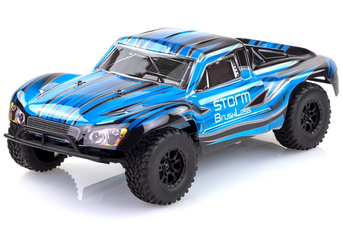 HSP Storm Electric Rear Wheel Drive RTR 1:10 Scale Brushless RC Stadiu ...