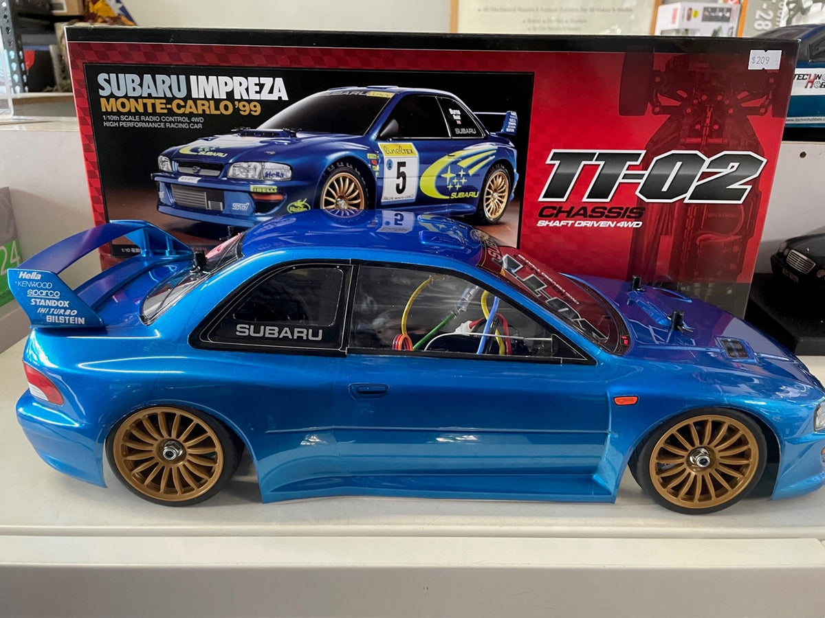 Tamiya 1/10 Subaru Impreza WRC Monte Carlo '99 Electric On Road Expert ...