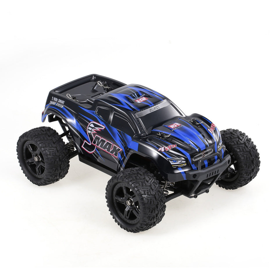 Remo Hobby 1/16 SCALE ELECTRIC 4WD 2.4 GHz RC OFF-ROAD BRUSHED MONSTER ...