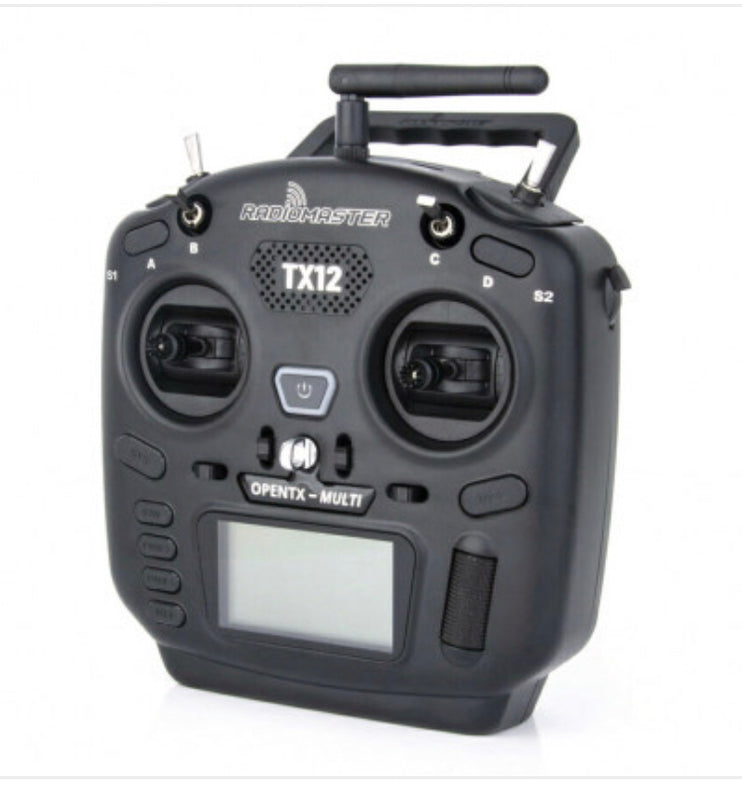 Radio Master TX12 Multi-Protocol OpenTX 2.4GHz RC Transmitter - Mode 1 ...