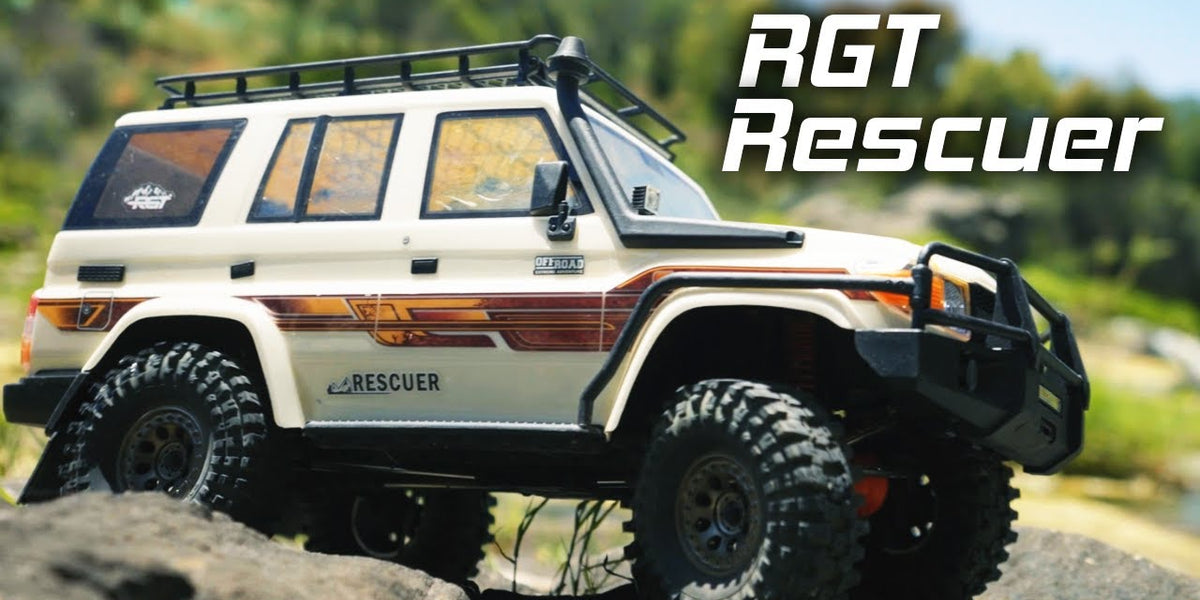 RGT Land Cruiser LC76 1/10 Rescuer 4WD Electric RTR RC Rock Crawler ...
