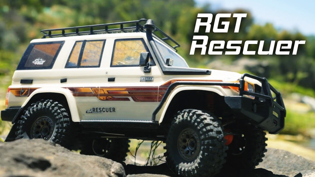 RGT Land Cruiser LC76 1/10 Rescuer 4WD Electric RTR RC Rock Crawler ...
